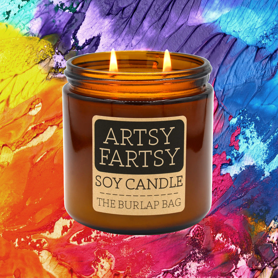 Large 16oz Candles – The Burlap Bag