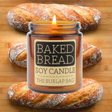Baked Bread - Soy Candle 9oz – The Burlap Bag